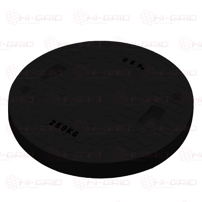 HIGRID HI-GRID MANHOLE COVER TYPE ROUNDED MOLDED GRATING; SIZE (D)400 X ...